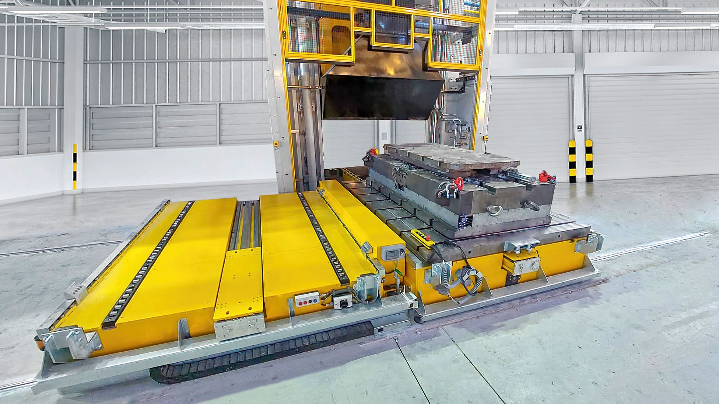 NEW HANDLING SYSTEM FACILITATES EXCHANGE OF HEAVY TOOLS - GTMA