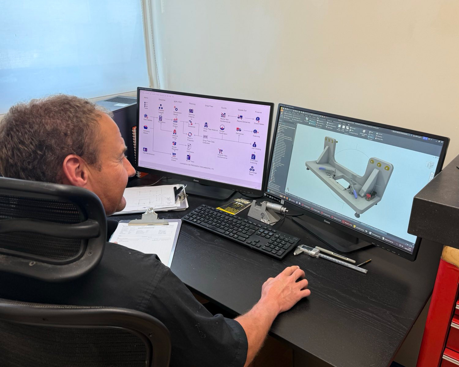 AA PRECISION POWERS GROWTH WITH PSL DATATRACK PRODUCTION CONTROL SOFTWARE - GTMA